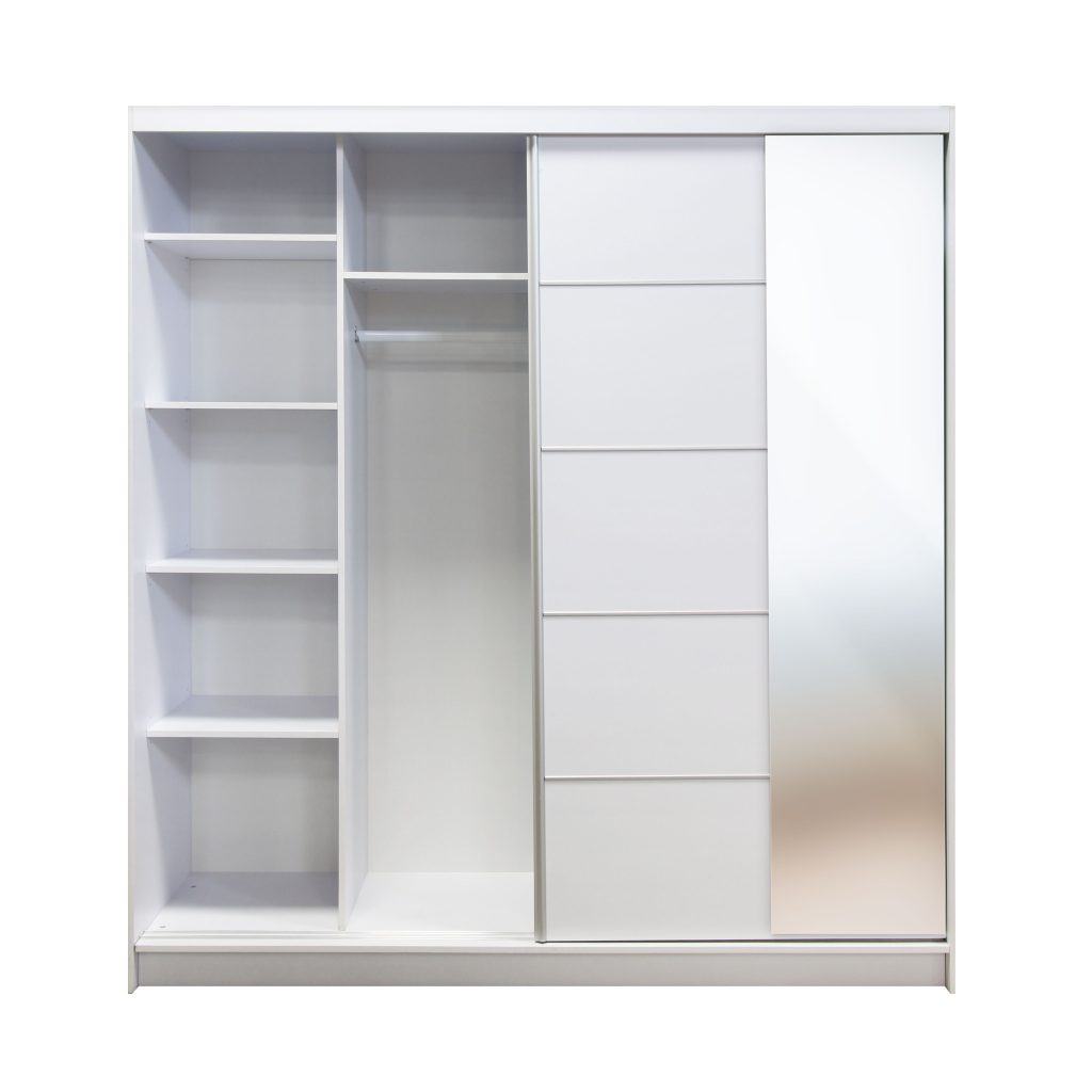 KLIZNI PLAKAR BASTI 200 SA OGLEDALOM - Siti Furniture